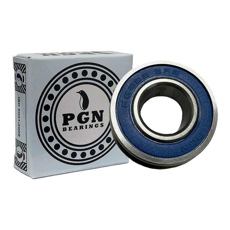 5/8" x 1-3/8" Flanged Ball Bearing - 6202-2RS – PGN – PGN Bearings