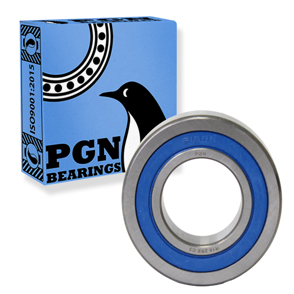 R16-2RS Ball Bearing - C3 Clearance - 1"x2"x1/2" – PGN – PGN Bearings
