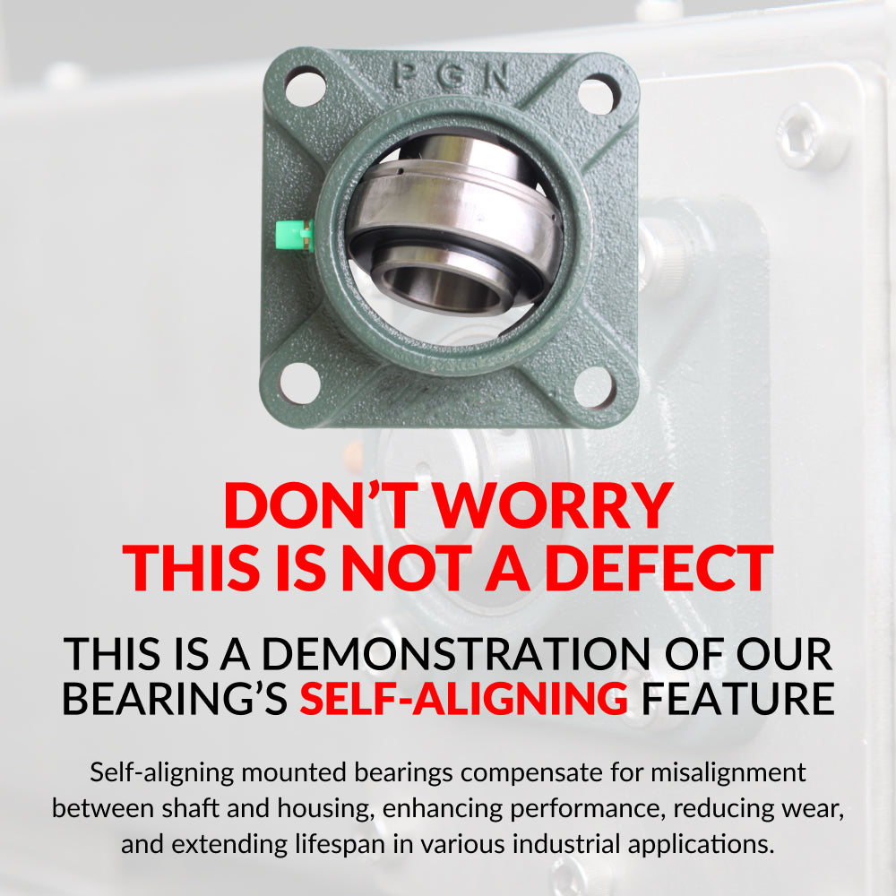 UCF210-32 Pillow Block Square Flange Bearing 2" Inch – PGN – PGN Bearings