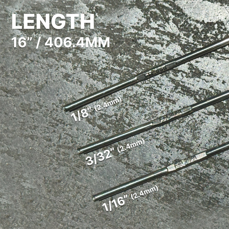 ER308L 5-lbs 1/8" x 16" Stainless Steel Welding Rod - TIG Filler Rod ...