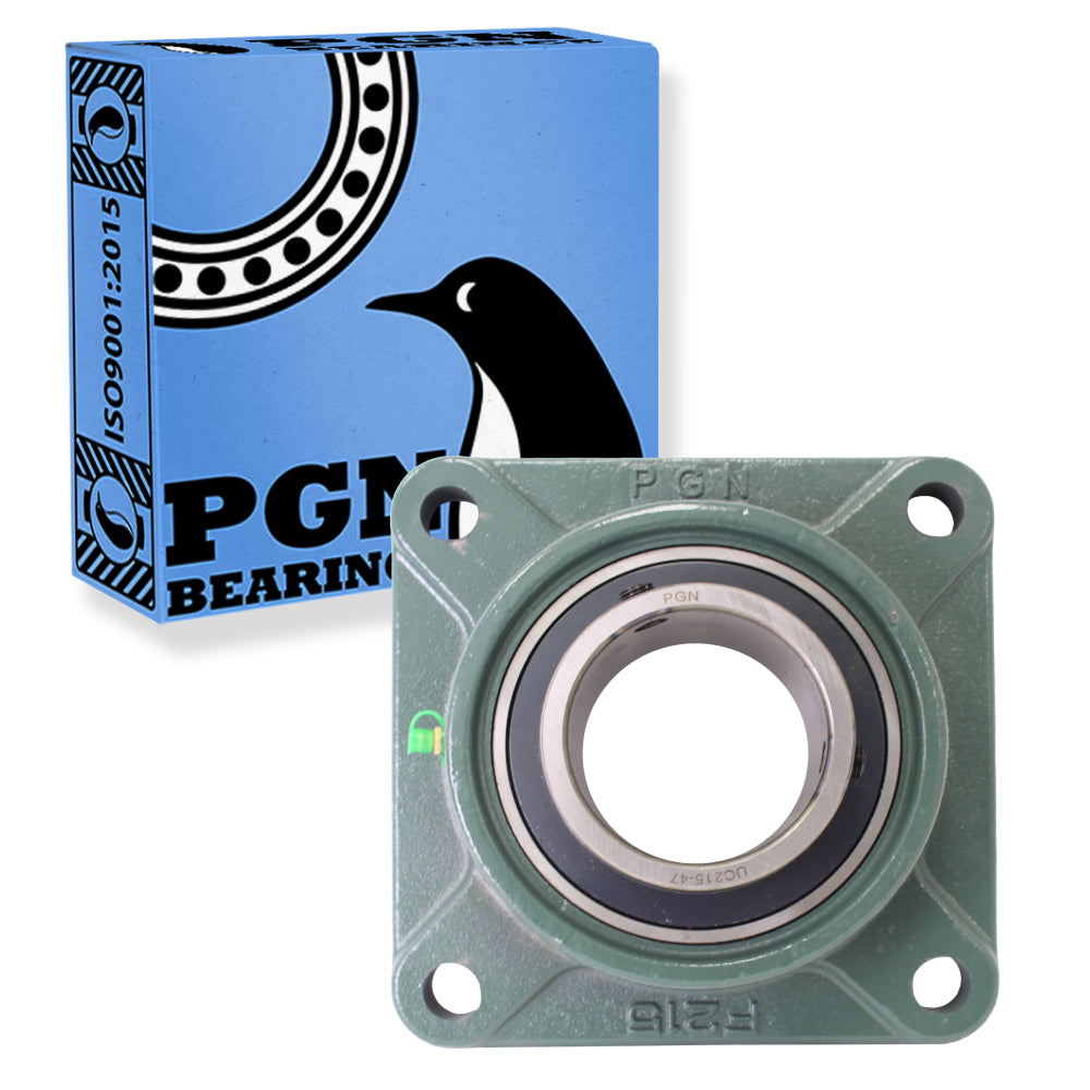 UCF215-47 PILLOW BLOCK SQUARE FLANGE MOUNTED BEARING 2-15/16" BORE – PGN Bearings