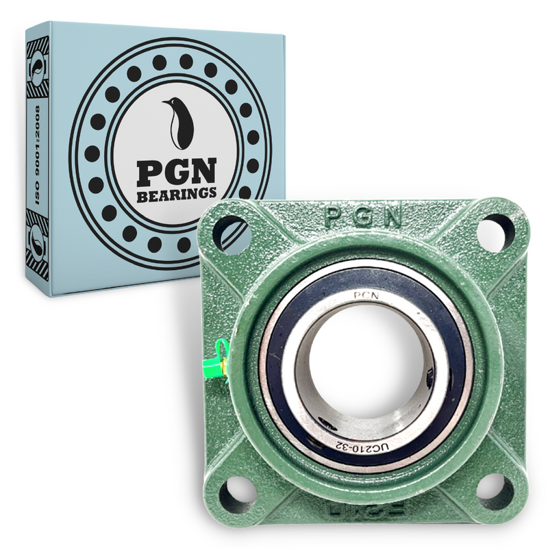 UCF210-32 Pillow Block Square Flange Bearing 2" Inch – PGN – PGN Bearings