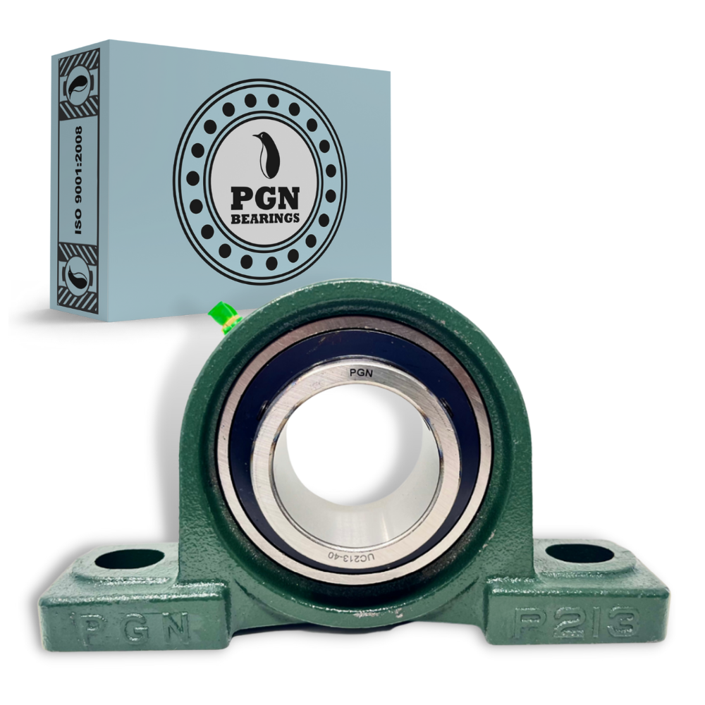 UCP213-40 Pillow Block Mounted Bearing 2-1/2" Bore – PGN – PGN Bearings